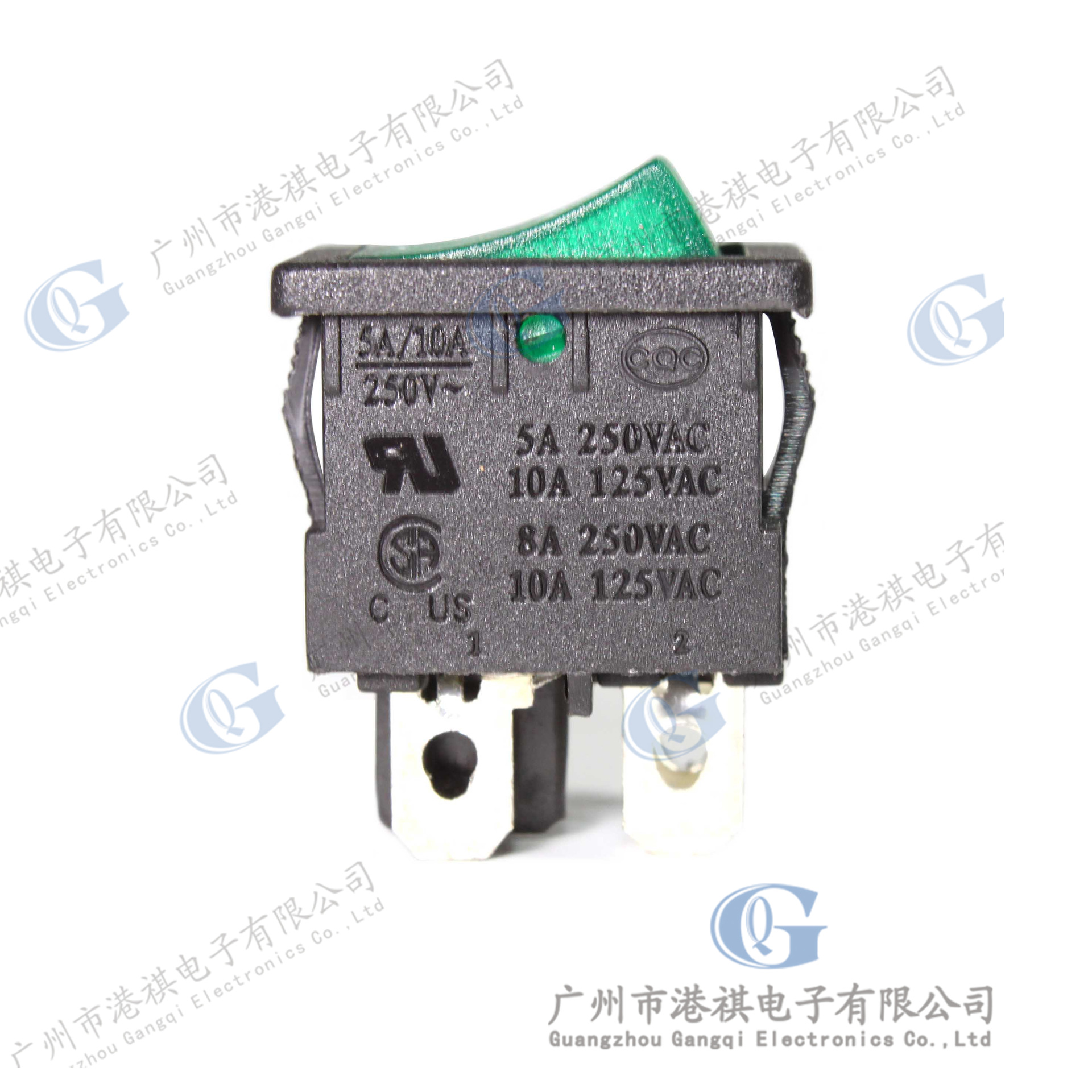 台湾PRONIC船型开关R13医疗仪器绿灯翘板电视电源开关kcd1-104-阿里巴巴