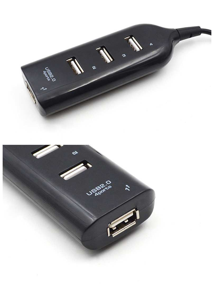 排插式 USB HUB 一分四分线器 4口USB分线器 USB集线器 usb排插-阿里巴巴