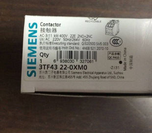 接触器 3TF43 22-0XMO 3TF43 22-0X 3TF43 22-OXMO -阿里巴巴