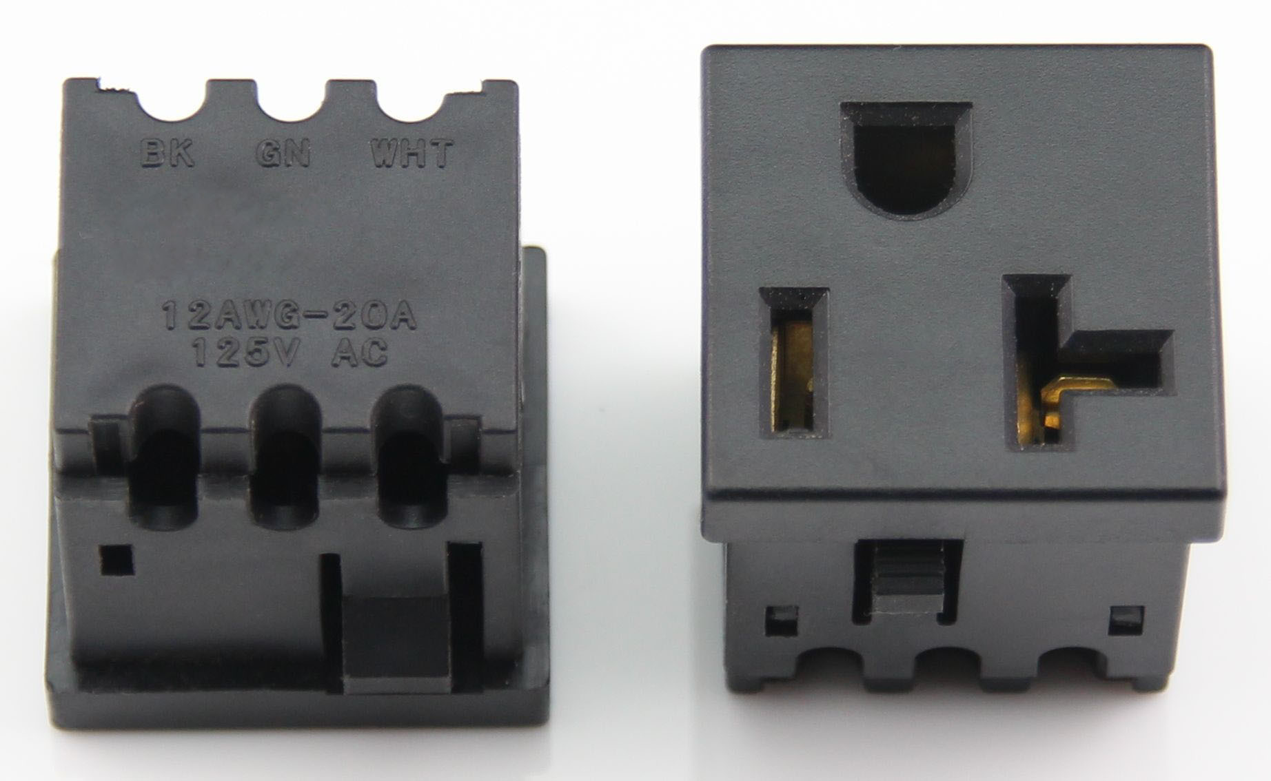 嵌入式美式电源插座 美标20A卡式插座 专配电器/发电机/机器设备-阿里巴巴