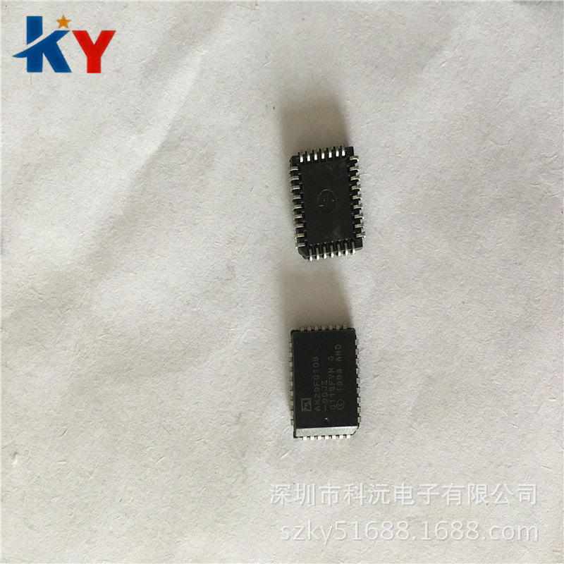 AM29F010B AM29F010B-90JI PLCC-32 1M FLASH存储器芯片 全新-阿里巴巴