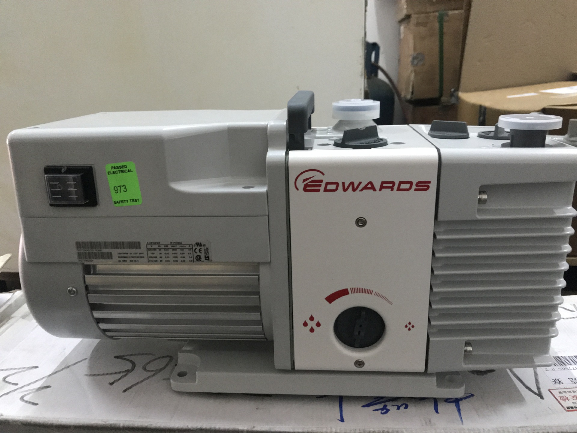 Edwards爱德华RV3 RV5真空泵 RV8 RV12油封旋片实验室工业抽气泵-阿里巴巴