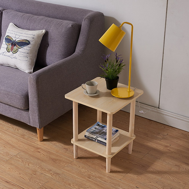 沙发边几迷你北欧实木床头桌简约现代小茶几方几客厅沙发边柜厂家-阿里巴巴
