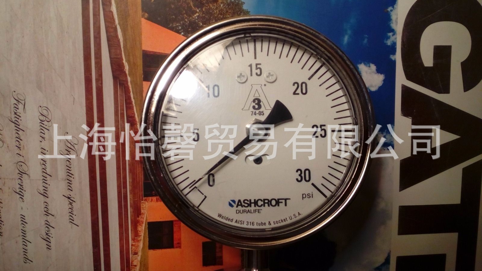 雅斯科Ashcroft 1032 卫生等级压力表 - 压力表 - 上海怡磬贸易有限公司