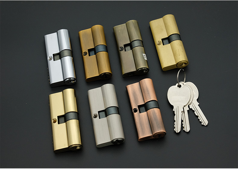 锁芯加工 葫芦锌合金铜锁芯 室内房门锁单开双开锁芯-阿里巴巴