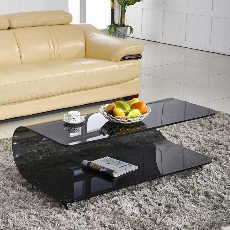 杭州定制型现代简约透明茶几 亚克力桌子 有机玻璃洽谈桌 电脑桌-阿里巴巴