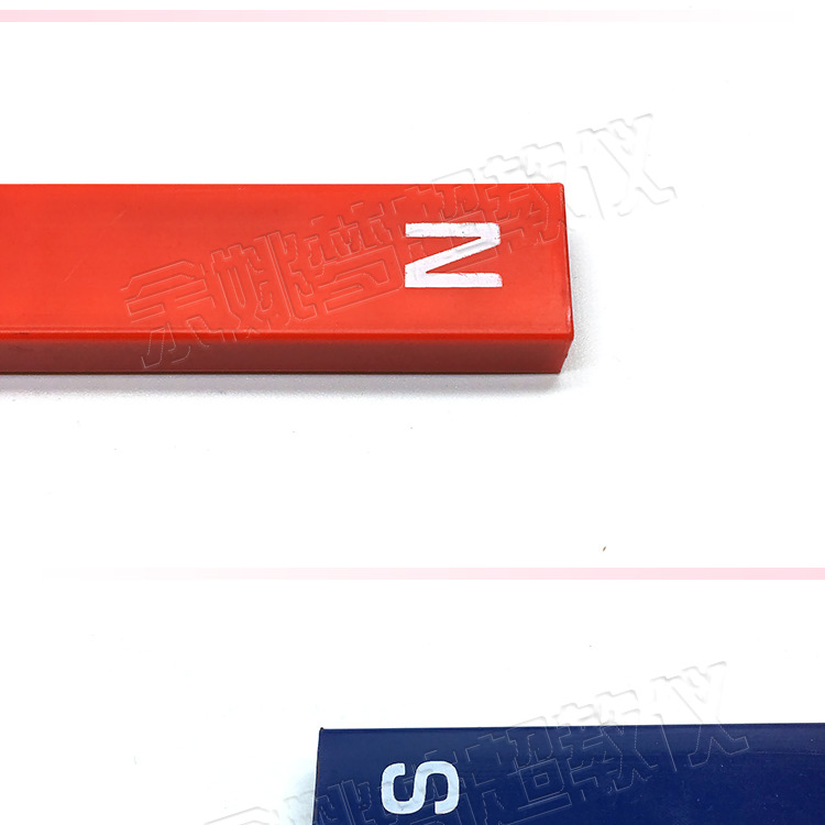 J24001 物理实验器材 吸铁石 教学仪器 大号条形磁铁18cm 余姚梦-阿里巴巴