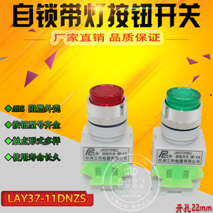 LAY37(PBC)-11DNZS Y090-11DNZS 带灯自锁按钮开关 带灯按钮-阿里巴巴