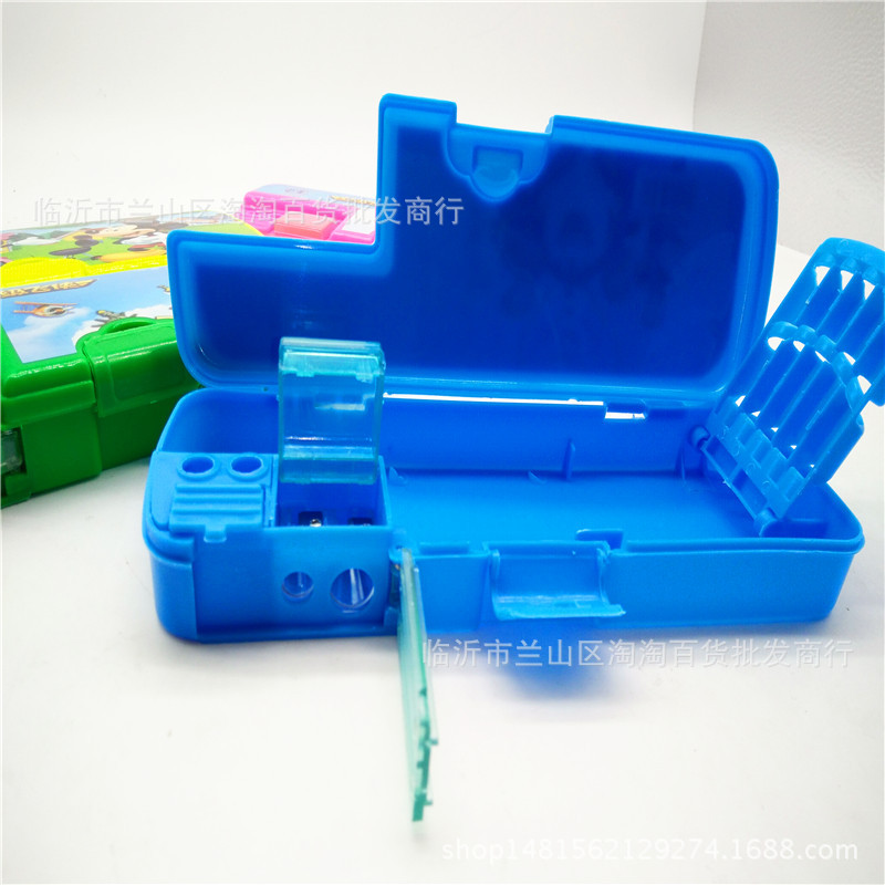 创意铅笔盒多功能笔盒学生铅笔收纳盒两元店货源厂家批发-阿里巴巴