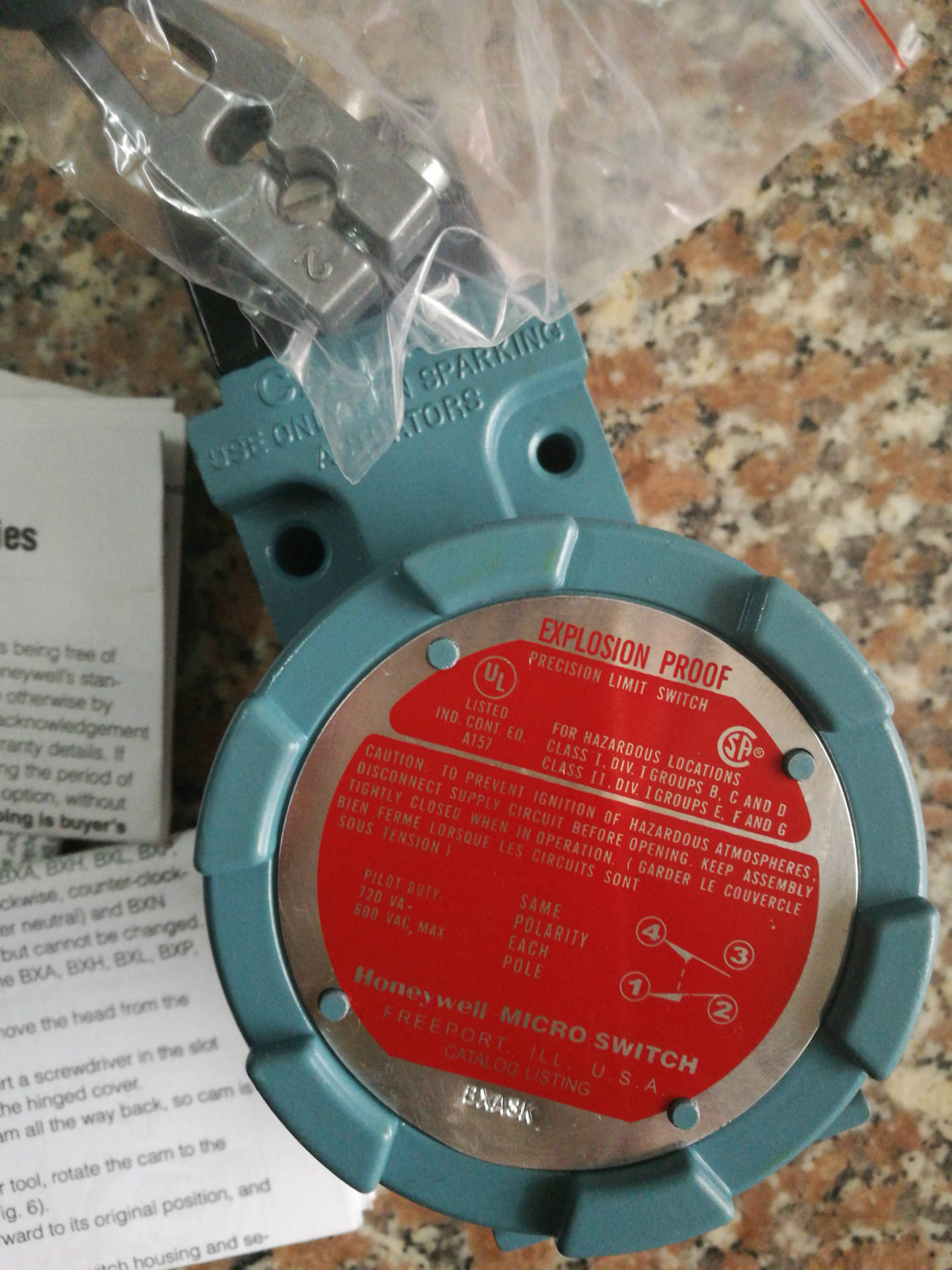 Honeywell/霍尼韦尔阀门防爆限位开关BXA3K-1A LSXA3K-1A LSXA3K-阿里巴巴