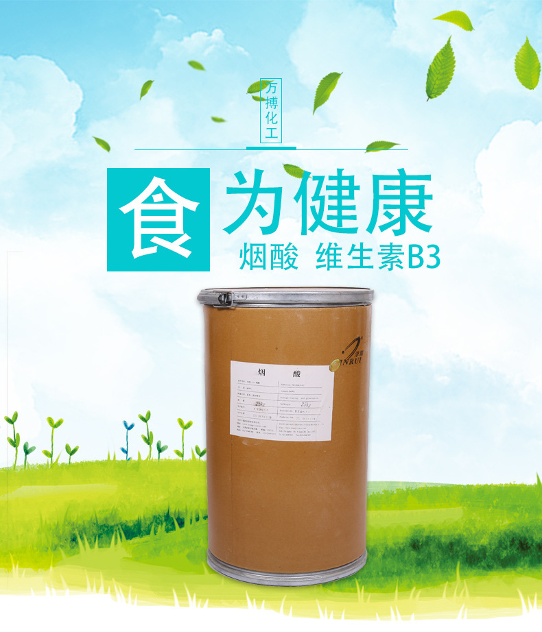 供应食品级 维生素B3 烟酸 vB3 维生素pp 营养强化剂1kg-阿里巴巴