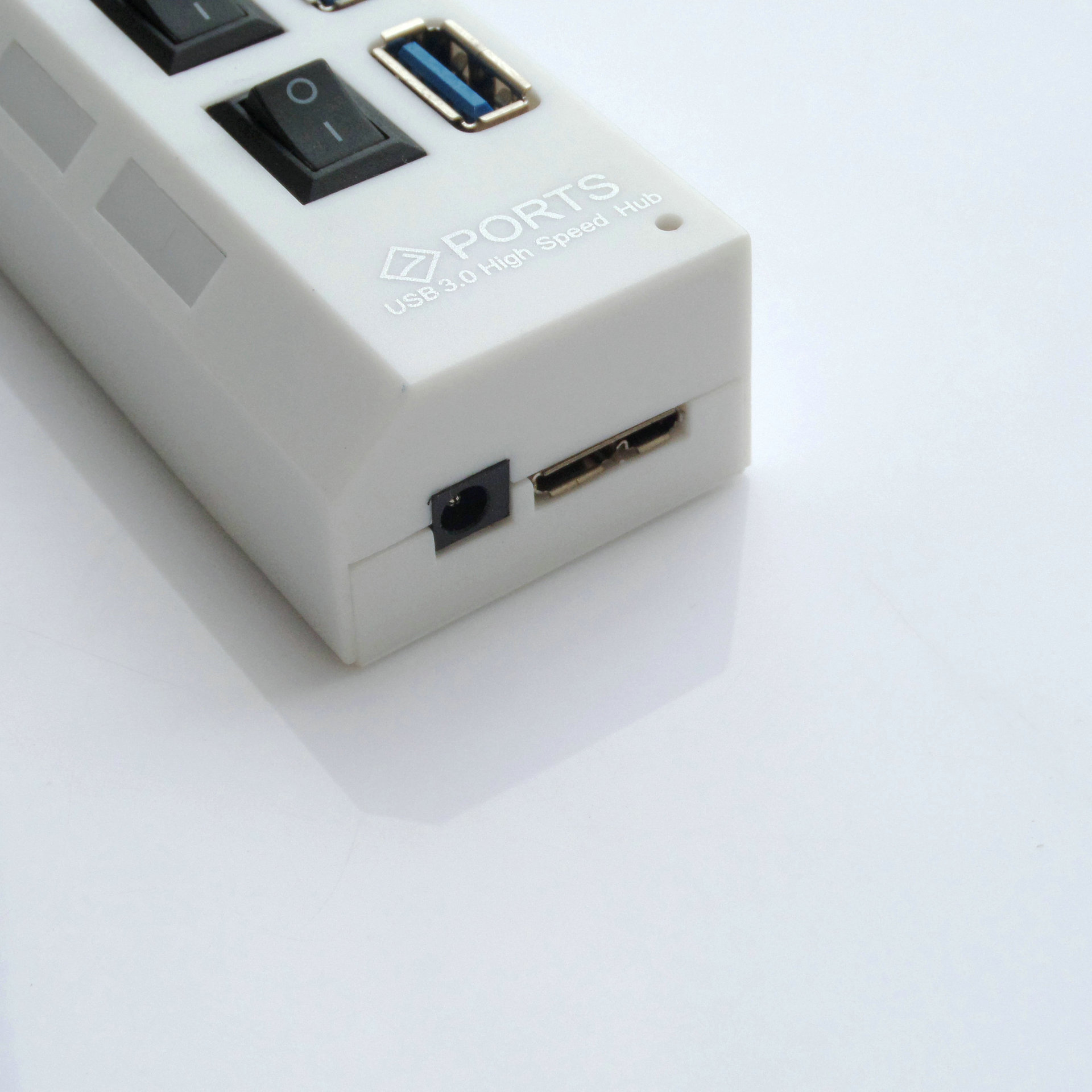 厂销7口hub 集线器USB2.0带独立开关HUB 分线器7孔USBhub-阿里巴巴