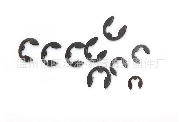 GB896开口挡圈 E型卡簧 开口挡圈 弹簧钢65MN-阿里巴巴