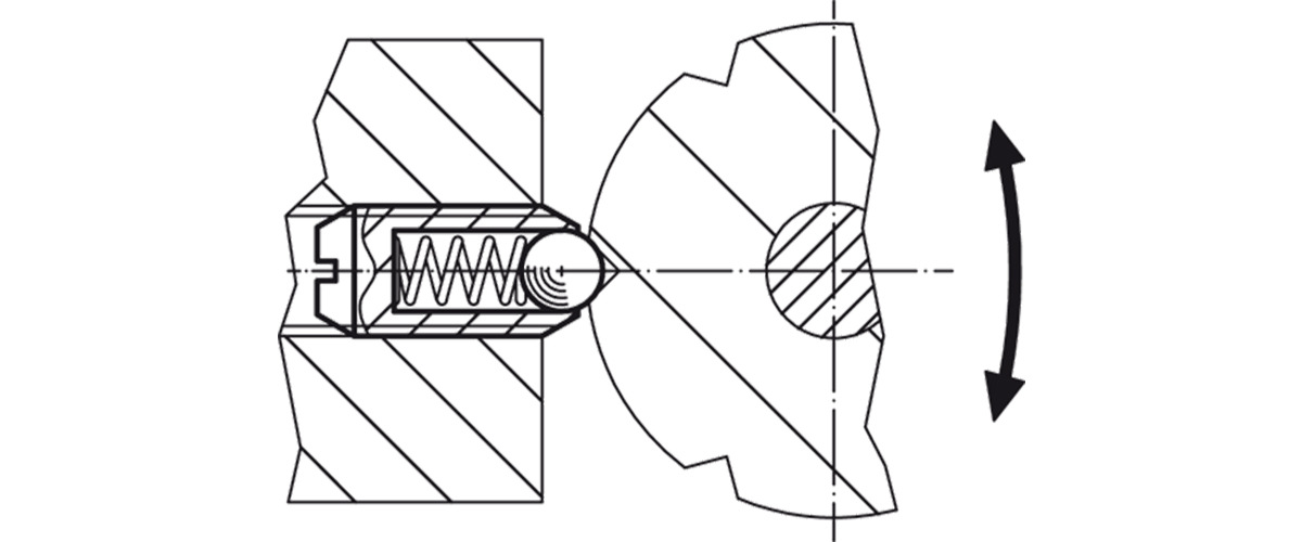 德国halder 弹性定位柱 定位柱 有球定位柱和有沟定位柱 EH 22050-阿里巴巴