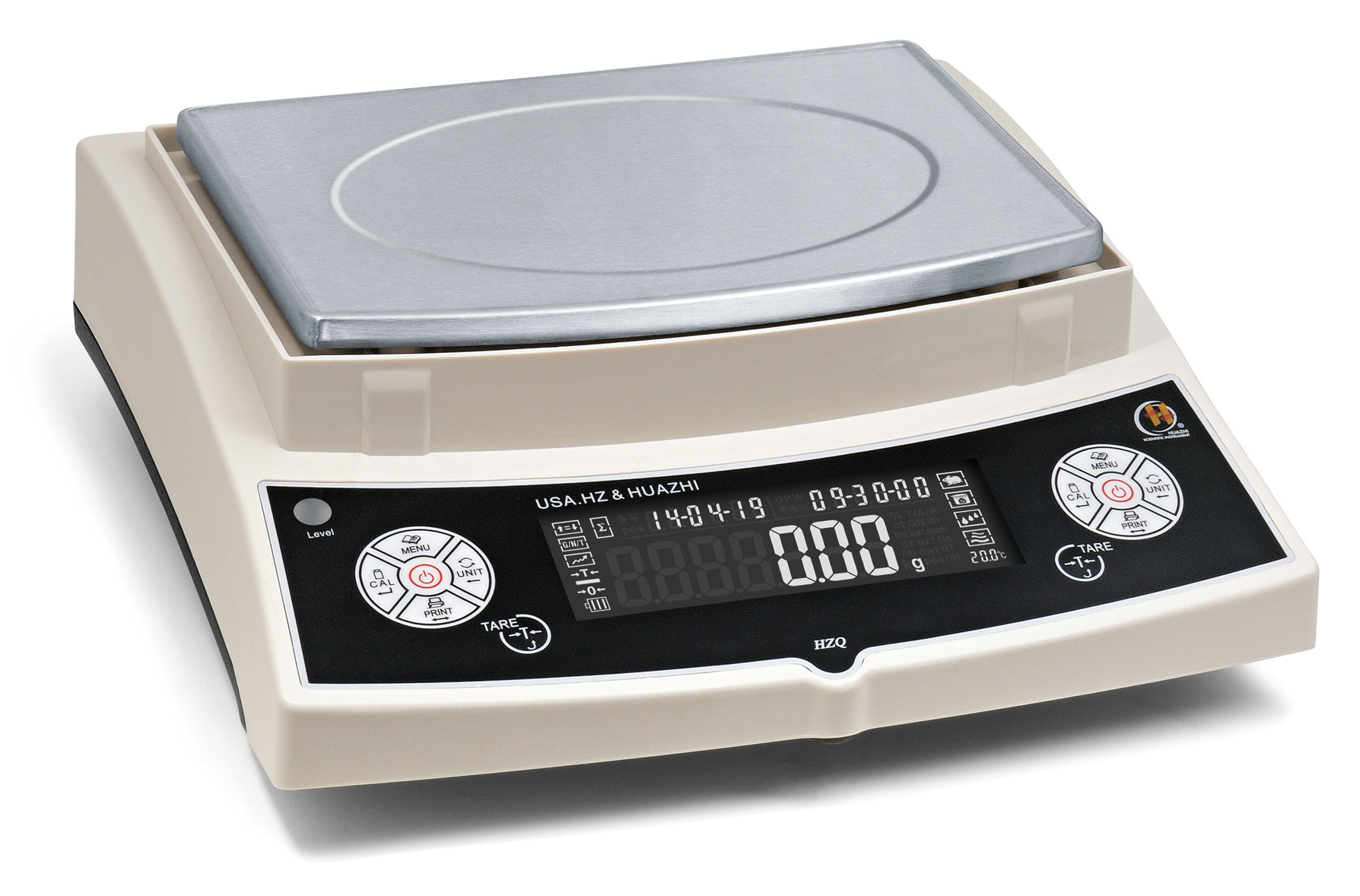 美国华志HZQ高精度HZQ电子天平50kg/1g电子秤计重秤50000g/1g-阿里巴巴