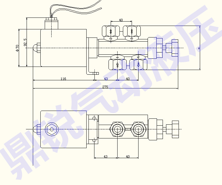 二位四通阀 DN15 PN10 两位四通电磁阀 DFL24-12 2位3通 2位4通阀-阿里巴巴
