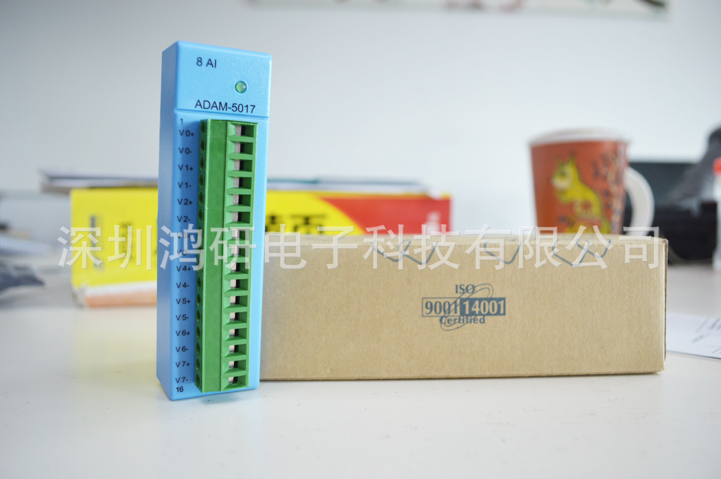 研华ADAM-5017亚当模块8路通用模拟量输入模块过压保护全国联保-阿里巴巴