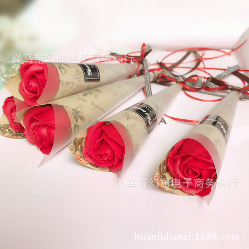 单支红玫瑰包装,一支红玫瑰包装,单支玫瑰包装_大山谷图库
