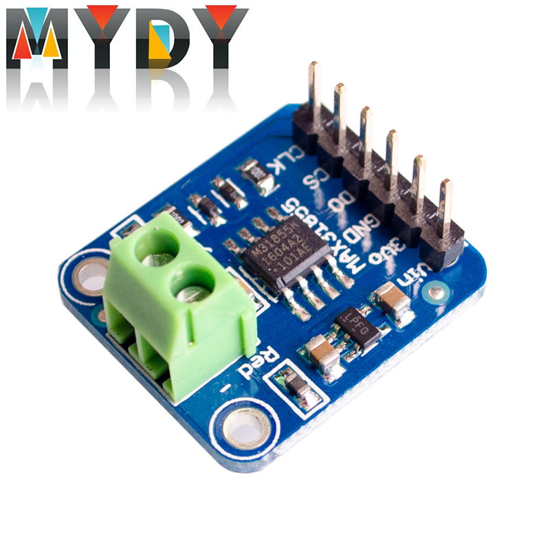 K型热电偶模块 1350度高温 SPI接口数字式直接可读温度 MAX31855-阿里巴巴