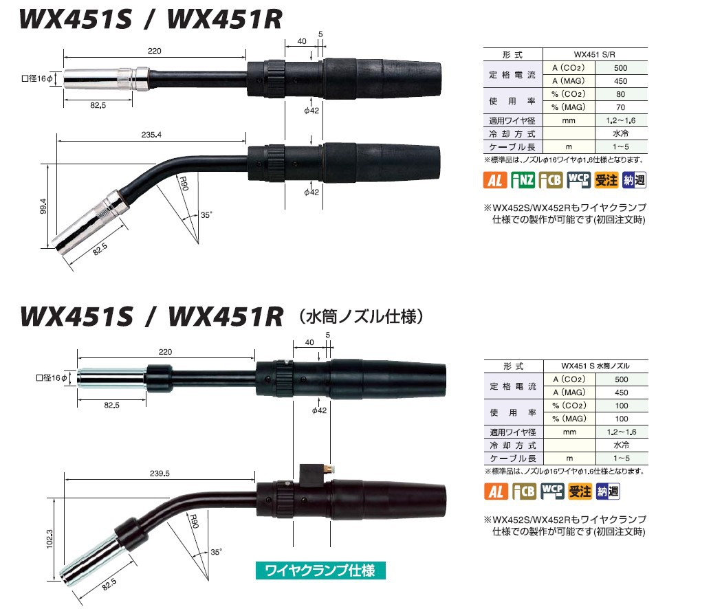 供应 TOKINARC 自动焊枪头 水冷自动焊枪 WX451S/WX451R原装配件-阿里巴巴