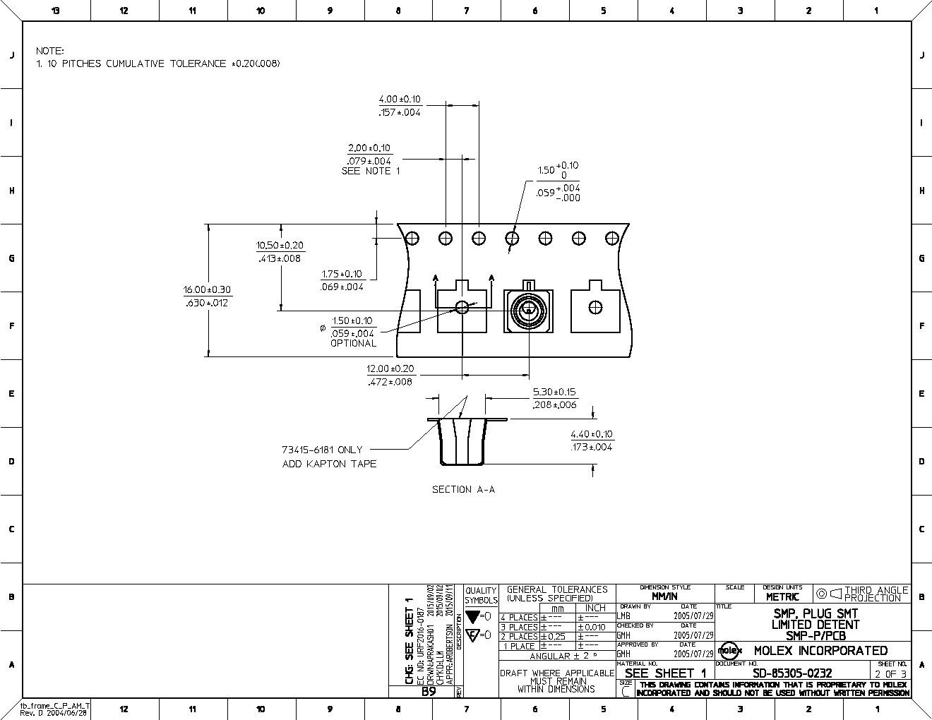 【Molex/莫仕】 0853050232-阿里巴巴