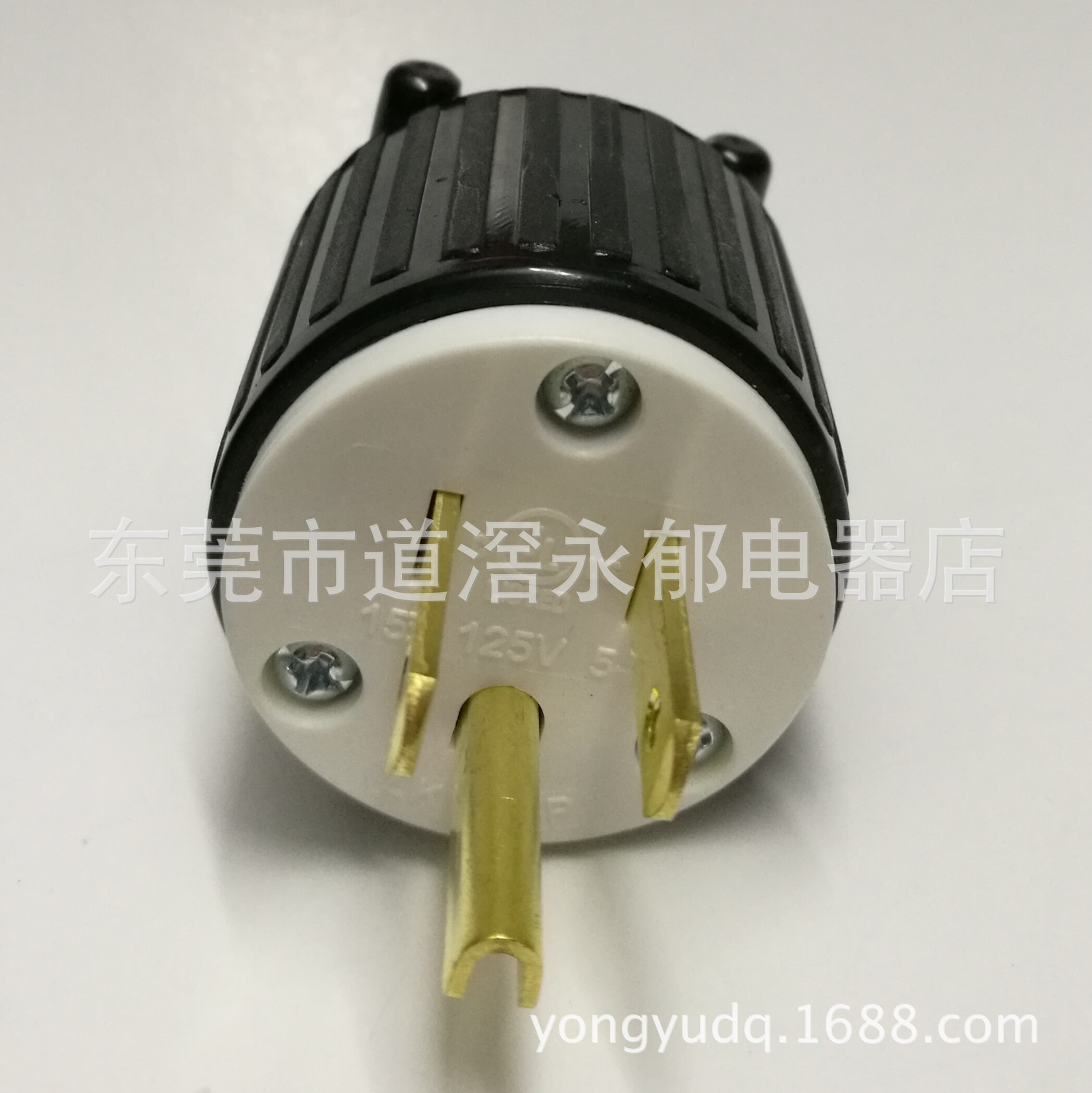 LK7515P 美规插头5-15P 15A 125V UL插头 机械设备医疗器械-阿里巴巴