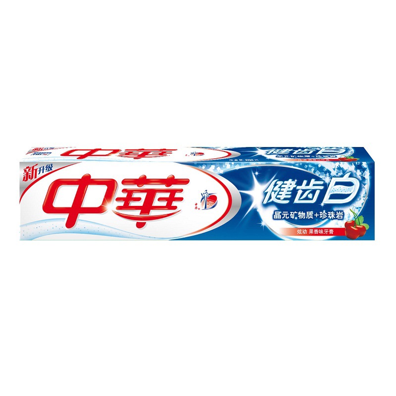 200g中华健齿白牙膏清新薄荷牙齿美白 口腔护理 牙膏一件代发-阿里巴巴