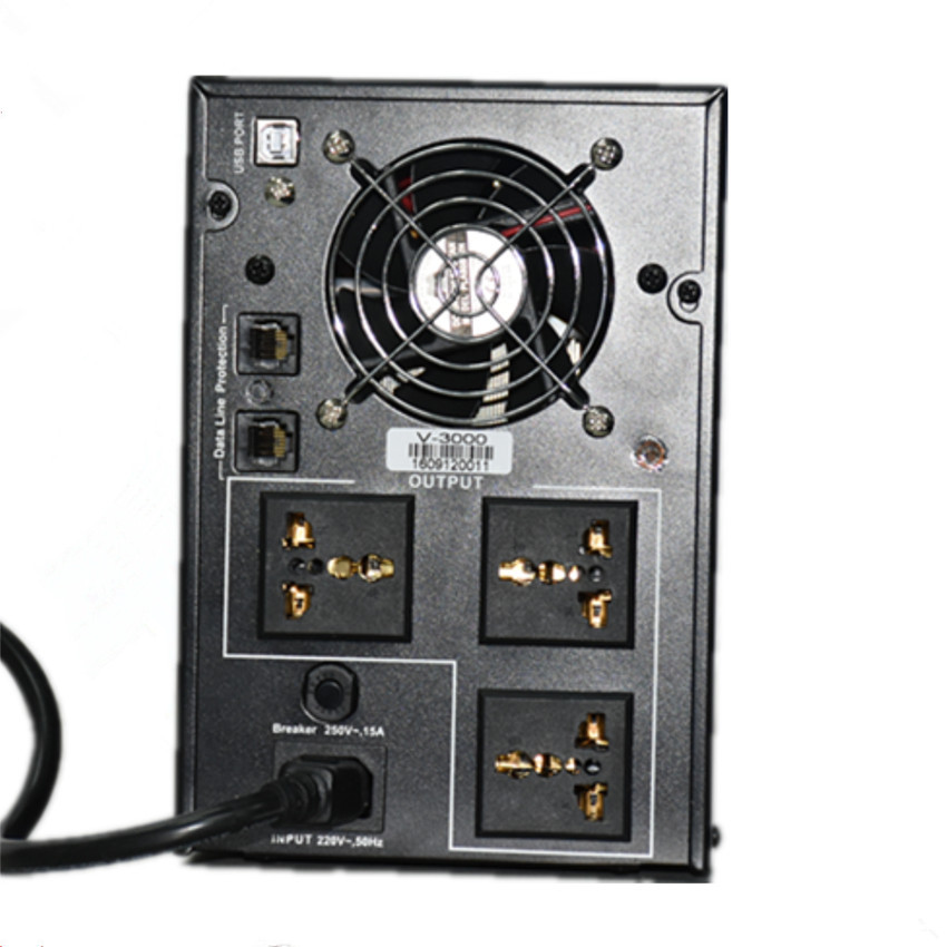 UPS不间断电源 SVC V3000 3KVA/1800W单机两小时可带六台电脑-阿里巴巴