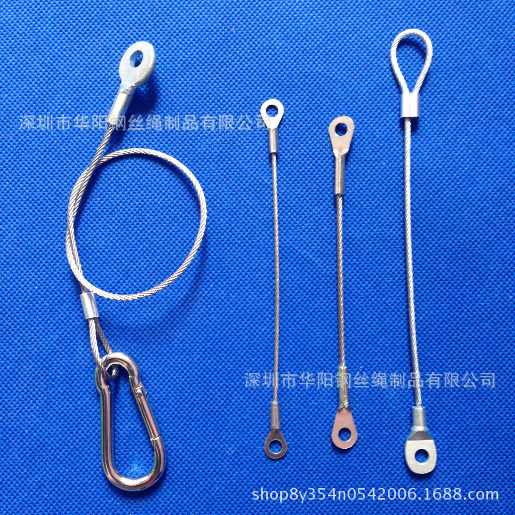 供应M6.5鱼眼端子冲压2.0MM钢丝绳冲压M8.5镀锌端子-阿里巴巴