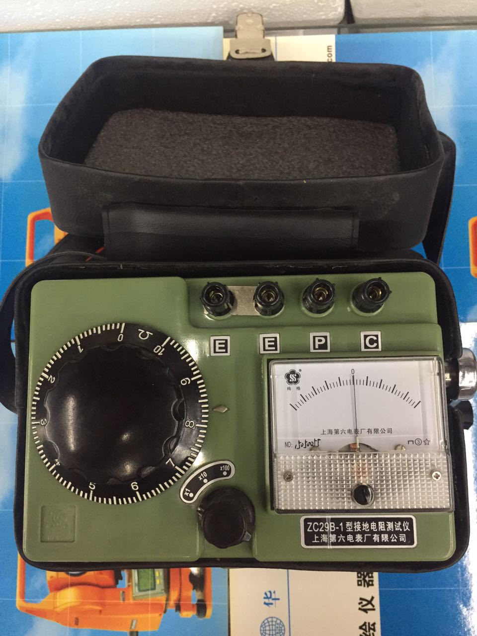 上海六厂接地电阻测试仪ZC29B-2 ZC29B-1 防雷 避雷针-阿里巴巴