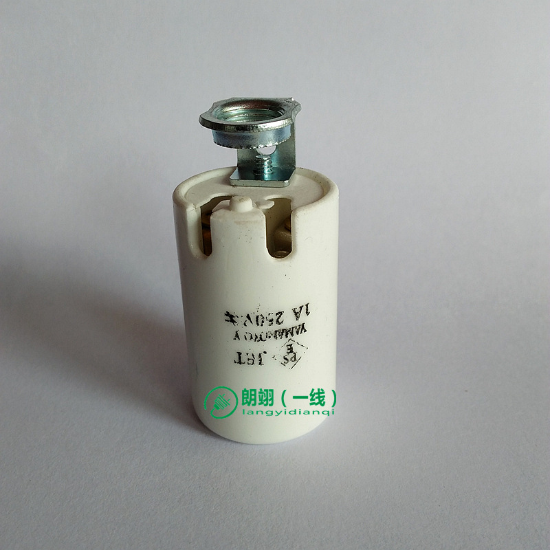 批发日本PSE认证 E17 E26陶瓷全牙光身灯头 全铜灯座支架五金外环-阿里巴巴