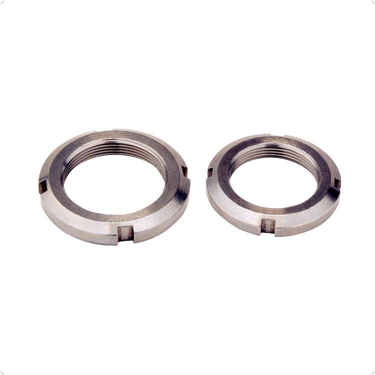 【厂家直供】GB812 DIN981圆螺母 滚动轴承用锁紧螺母 防松螺母-阿里巴巴