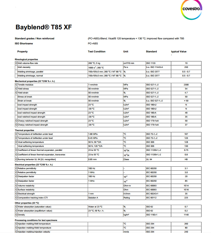 现货PC/ABS T85 XF 德国科思创Bayblend-阿里巴巴