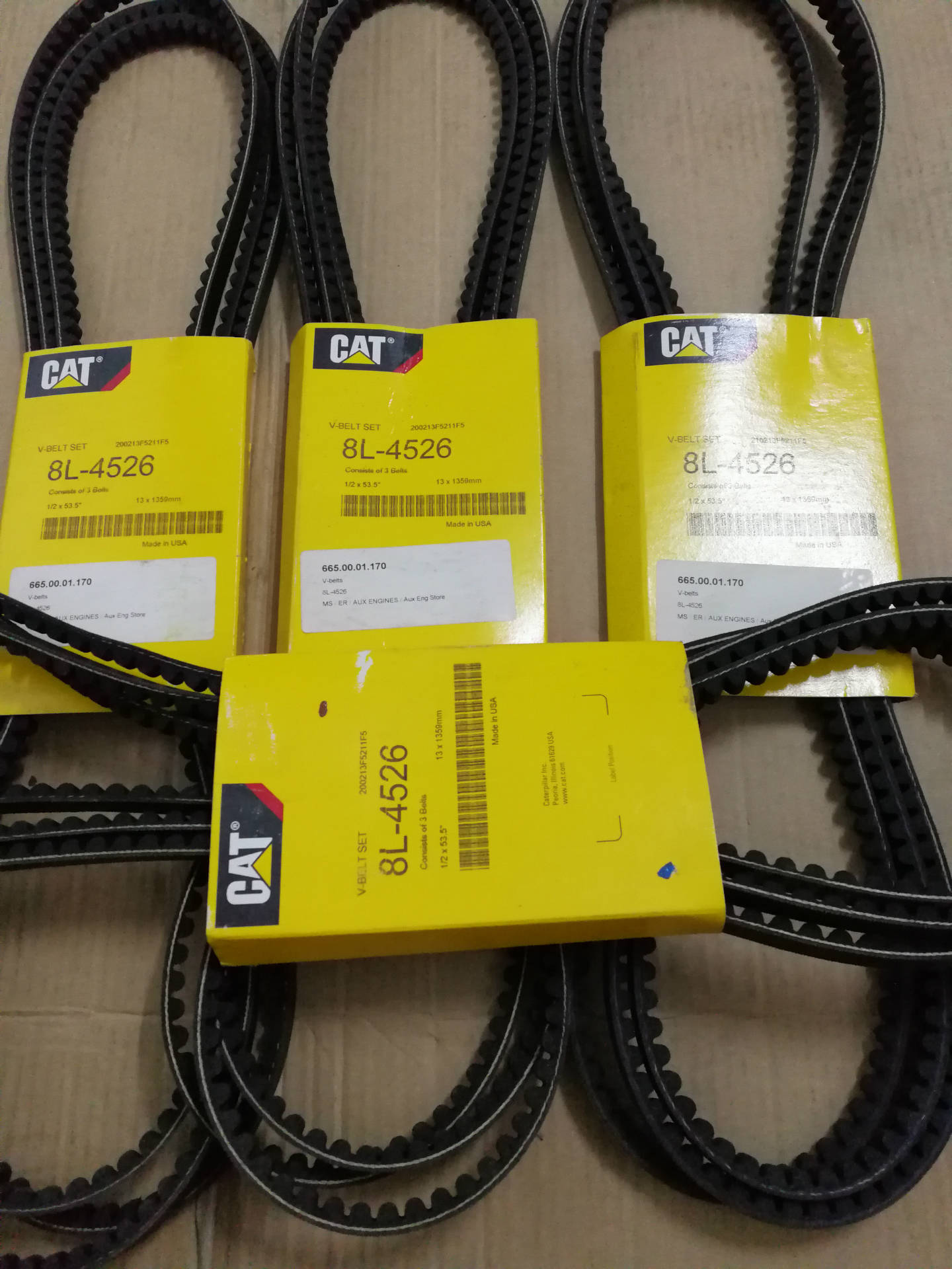 供应卡特彼勒发动机风扇皮带8L-4526-阿里巴巴