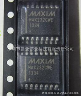MAX232 MAX232CWE MAX232EWE RS-232收发器 封装SOP16-阿里巴巴