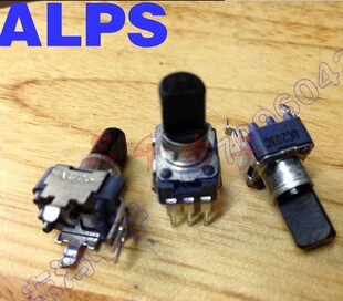 .ALPS R09型电位器UC203C 带中点 13MM轴-阿里巴巴