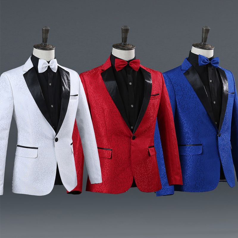 men's jazz dance suit blazers Men dress, stage costume, studio photo ...
