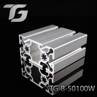 工业铝型材50100W铝型材欧标重型50*100流水线支架铝合金型材-阿里巴巴