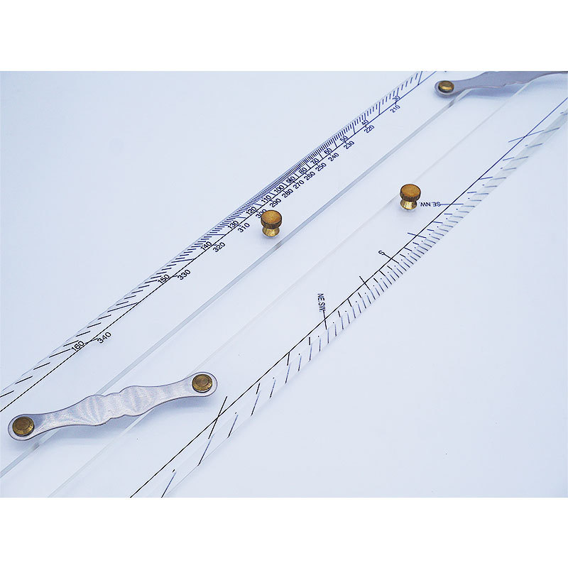 IMPA371001船用航海海图平行定规尺测绘分拉平行尺450MM 600MM-阿里巴巴