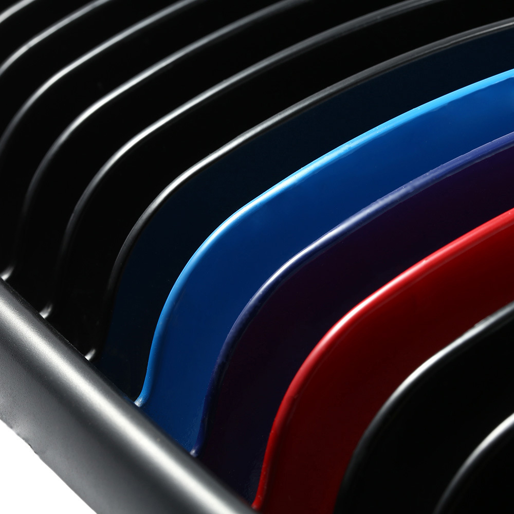 适用于宝马7系中网改装E38 99-01年728i 730i 哑黑M版中网格栅-阿里巴巴