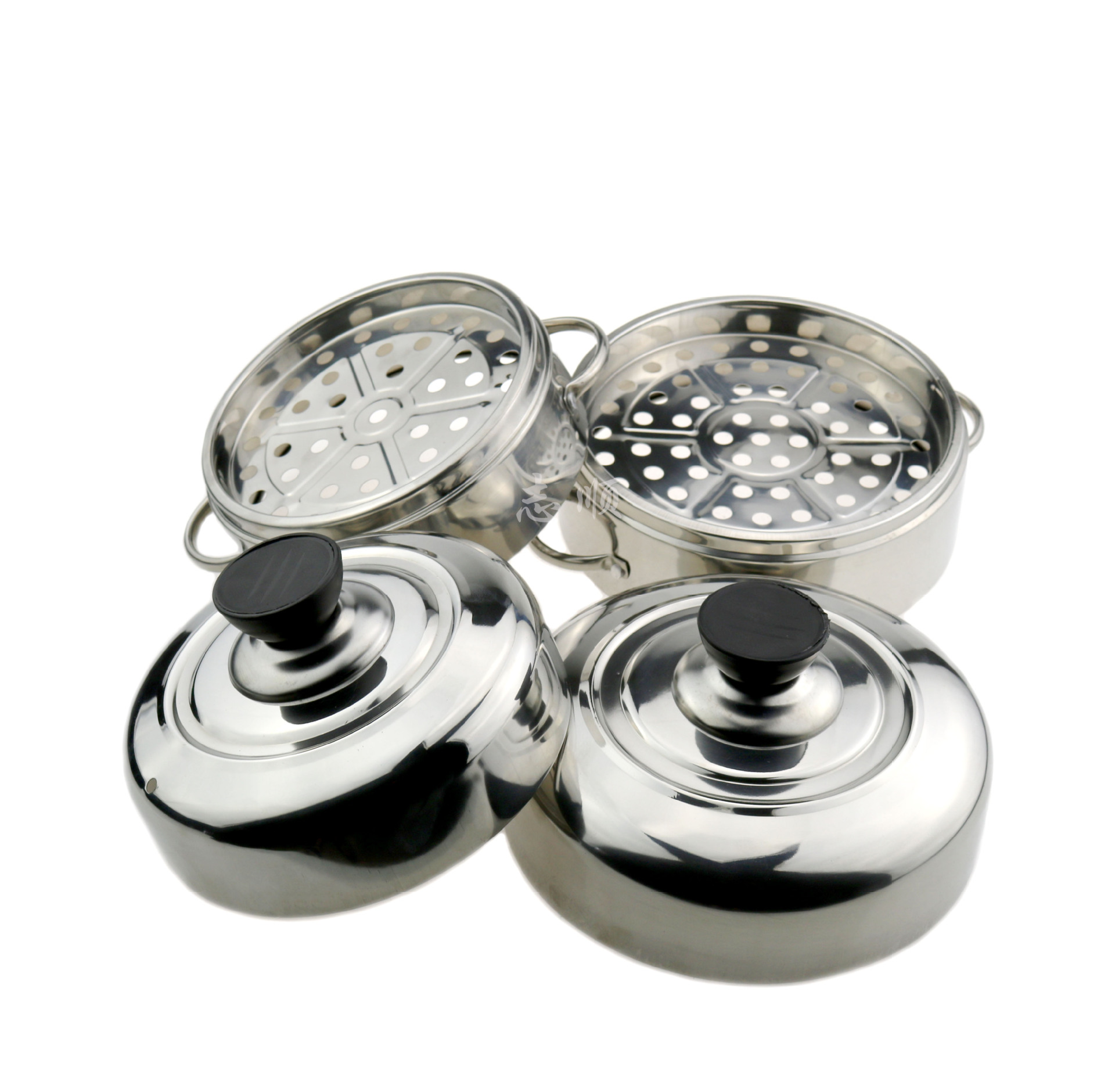 无磁不锈钢蒸笼拉伸蒸笼带盖蒸屉无磁带耳蒸笼餐厅酒楼适用批发-阿里巴巴