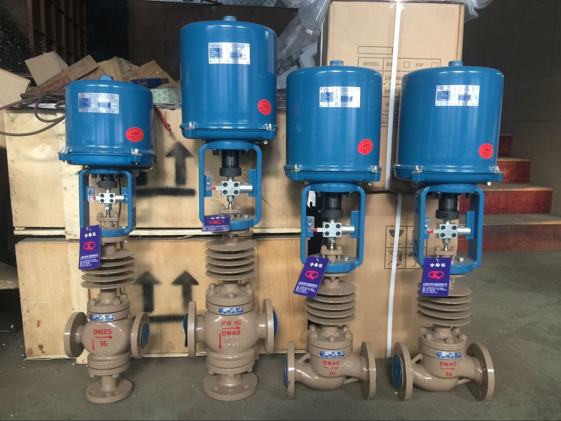 电子式带散热电动三通分流调节阀ZDLX 高温蒸汽/导热油调节阀-阿里巴巴