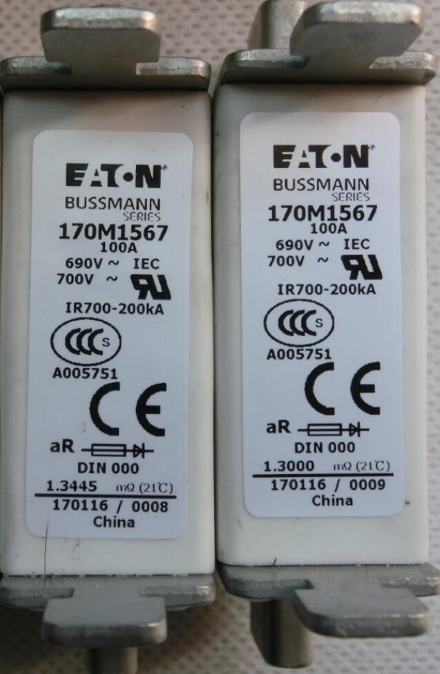 代理巴士曼BUSSMANN熔断器170M1567现货正品690V 100A陶瓷保险丝-阿里巴巴