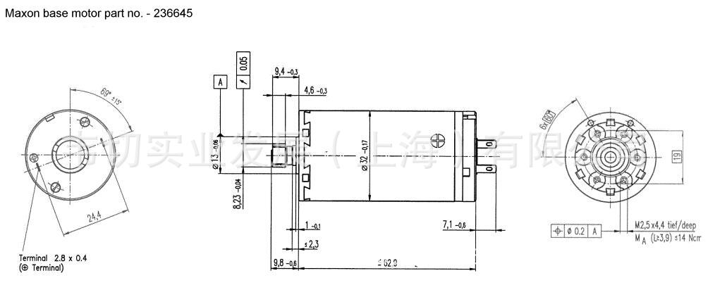 Maxon A-max 32 直流电机 242472, 24V 15W 236645为基础 现货-阿里巴巴