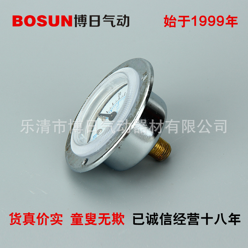 博日气动 Y40T-01 带边压力表 双刻度显示 调压阀配套件 经久耐用-阿里巴巴