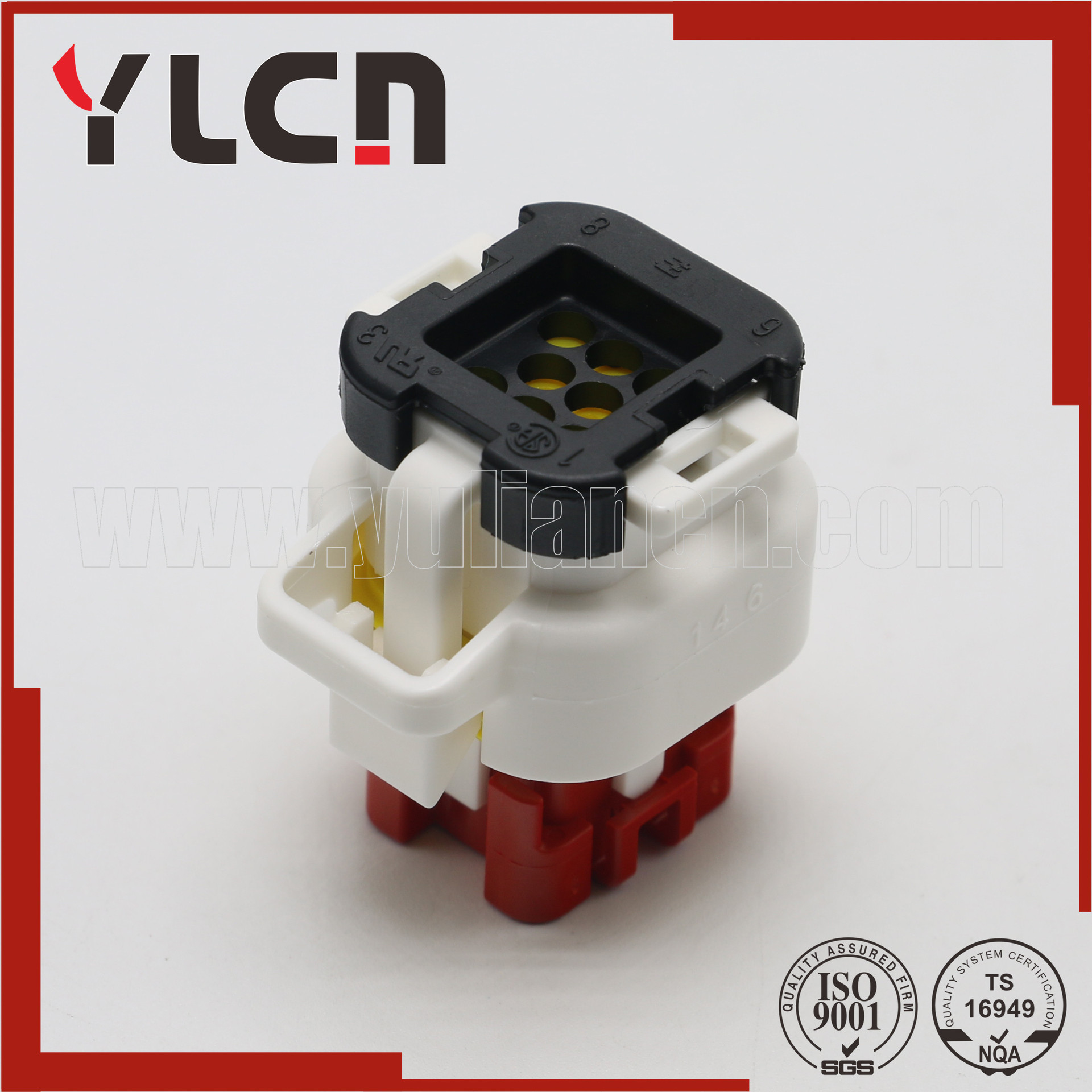 厂家供应原装泰科TE/AMP 776286-2 8孔汽车防水连接器接插件护套-阿里巴巴