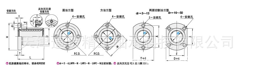 单衬方型LHFS LHFSM6 8 10 12 13 16 20 25 30 35 40 50 直线轴承-阿里巴巴