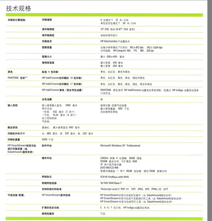 HP/惠普 indigo ws 4600 彩色数码印刷机-阿里巴巴
