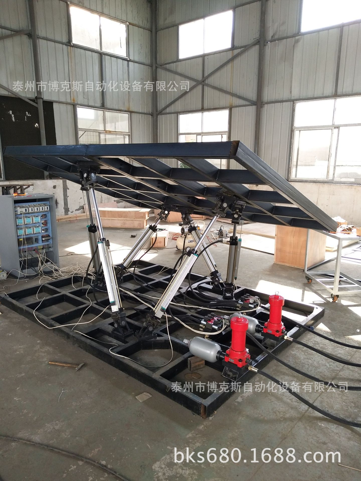 液压六自由度平台液压运动平台运动台摇摆台电动六自由度运动平台-阿里巴巴