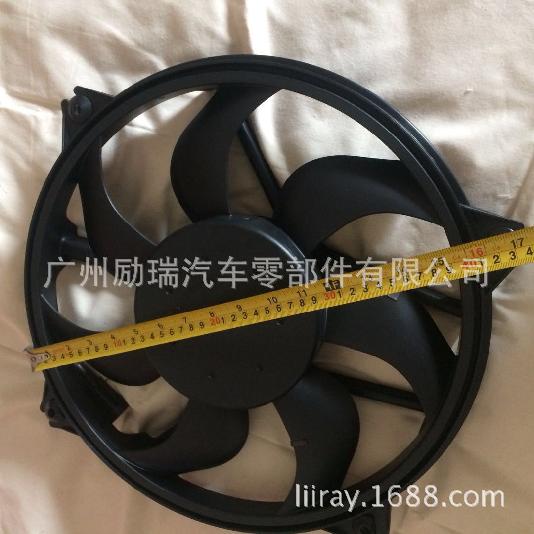 适用于标致汽车空调冷凝器散热网电子扇 风扇12VOE:1253K2 1253G7-阿里巴巴